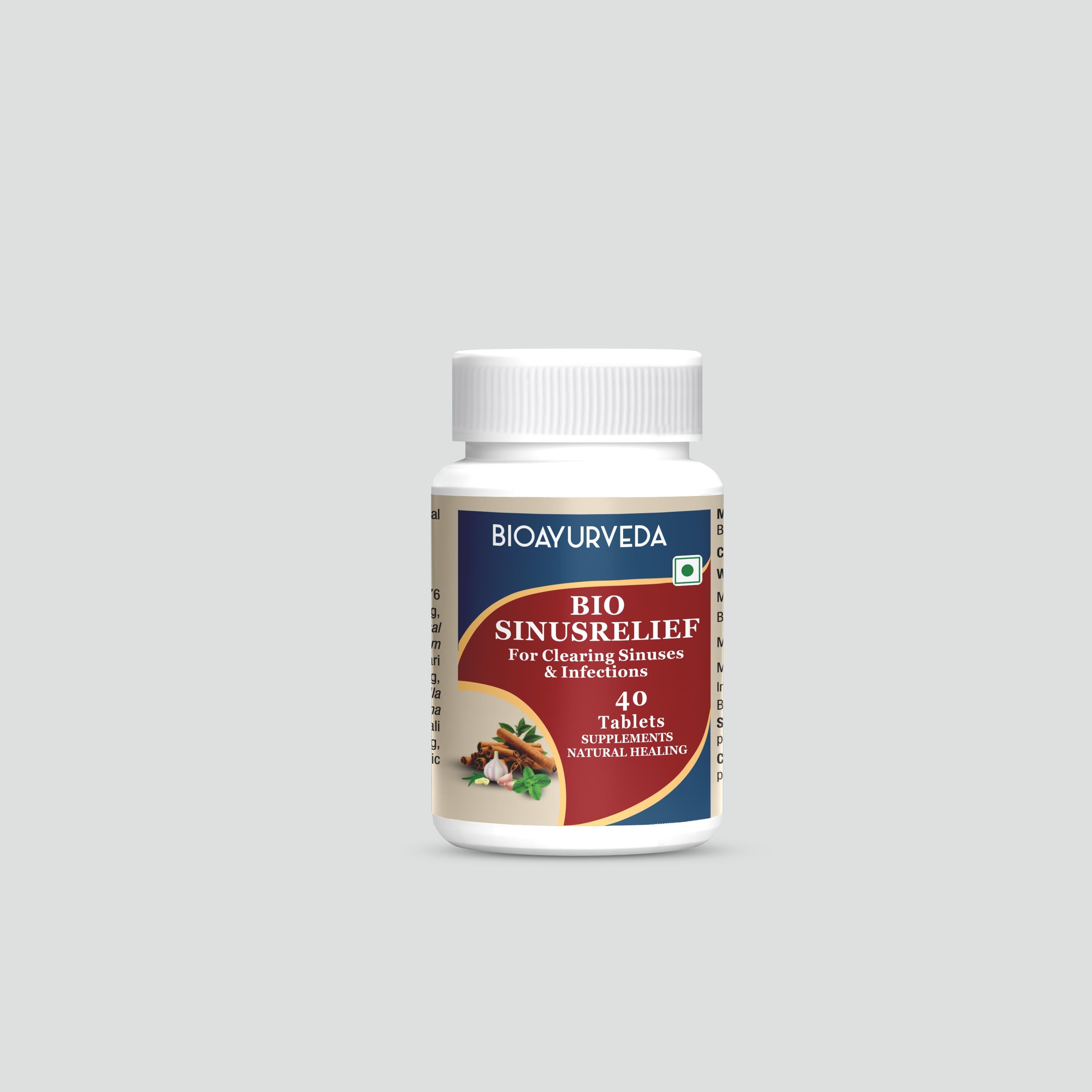 Bio Ayurveda Bio Sinusrelief Tablets - Swadesii