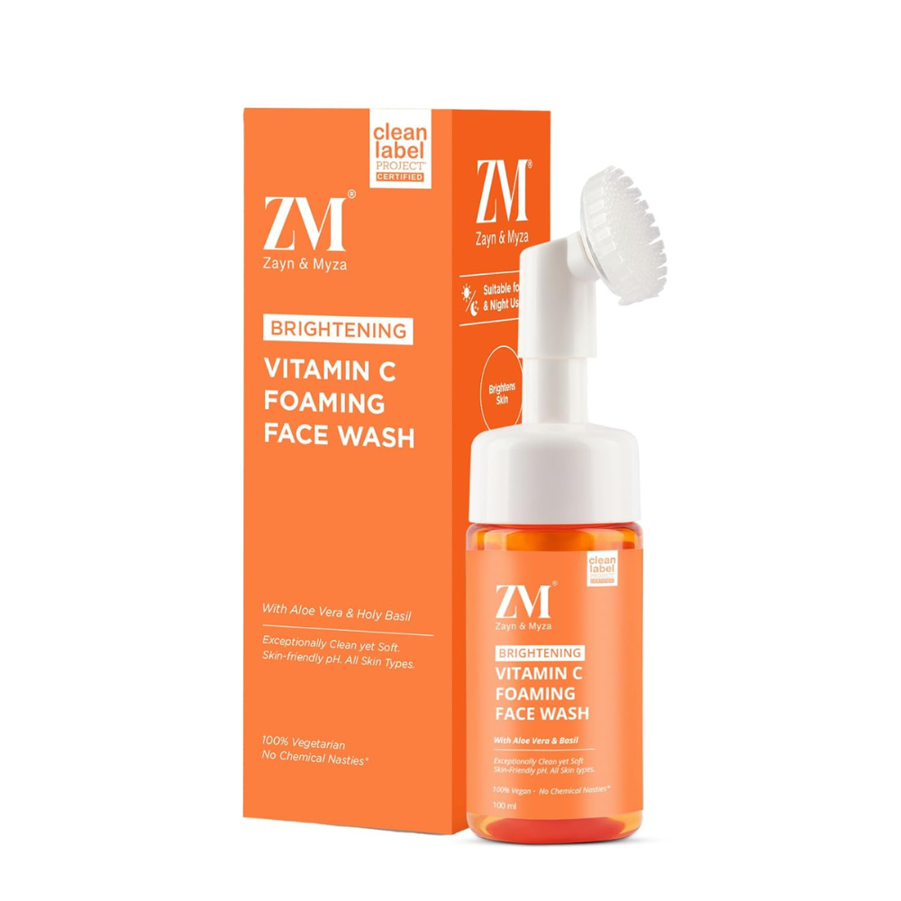 ZM Vitamin C Foaming Face Wash - 100 ml - Swadesii