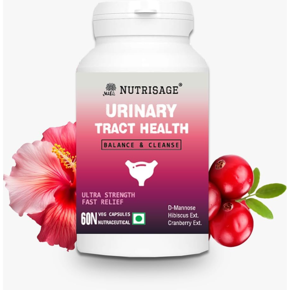 Nutrisage Urinary Tract Cleanse & Bladder Health Capsules - 60 caps ...