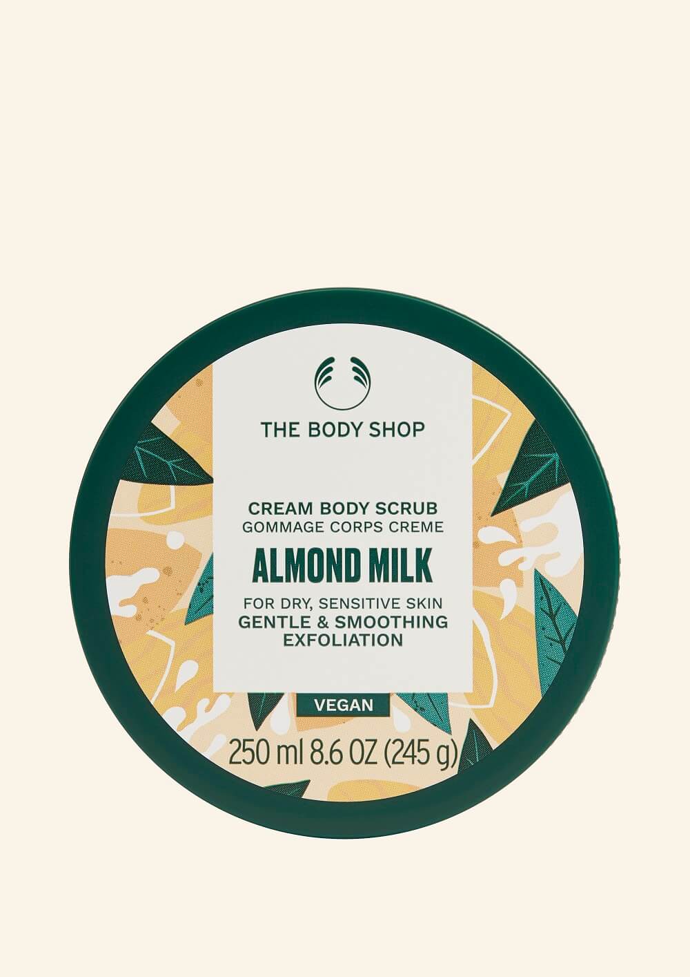 The Body Shop Almond Milk Body Scrub - 250 ml - Swadesii