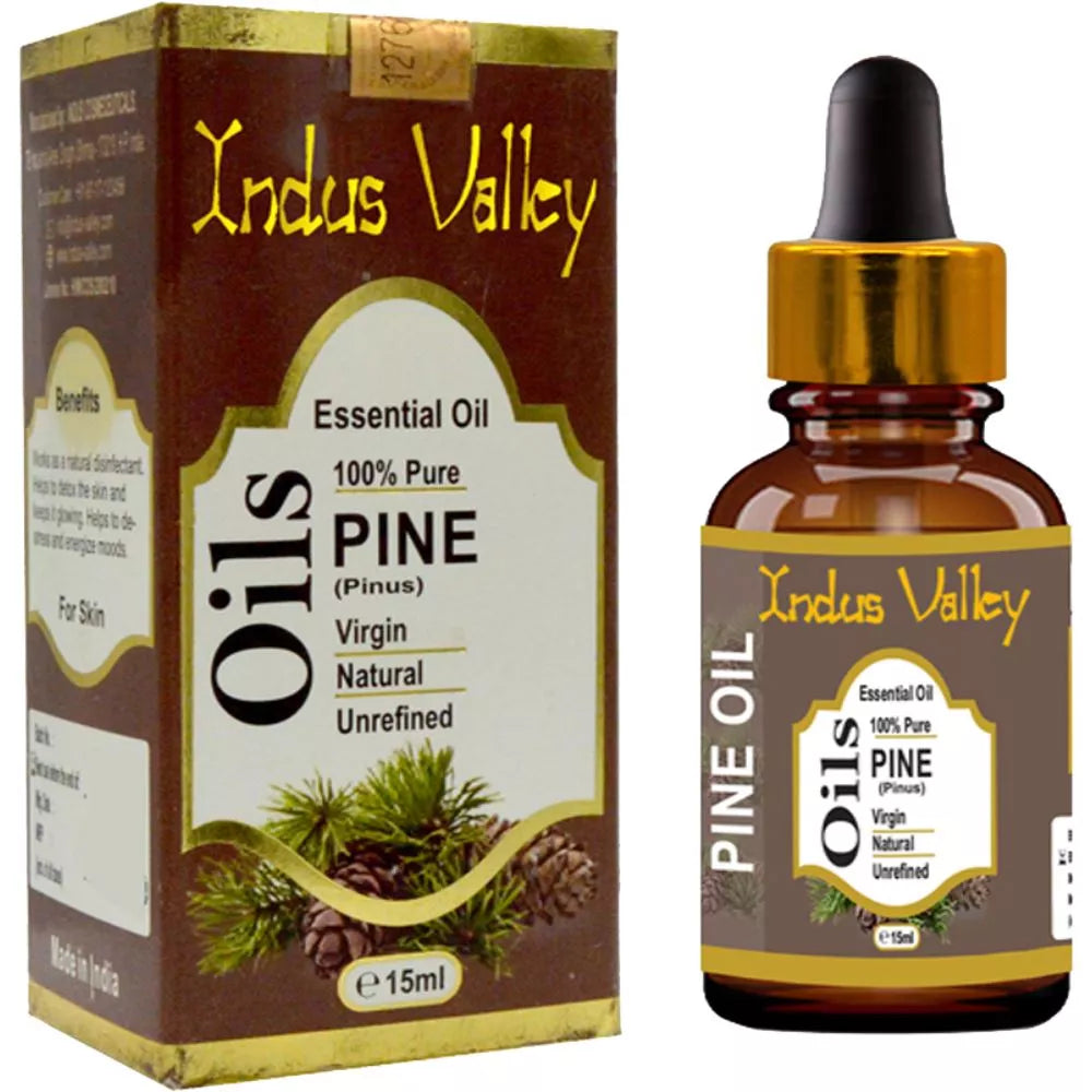 Indus Valley Bio Organic Pine Essential Oil - 15 ml - Swadesii
