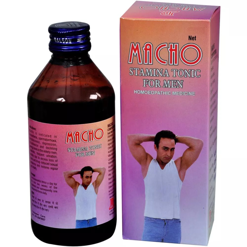 Ralson Remedies Macho Syrup - 450 ml - Swadesii