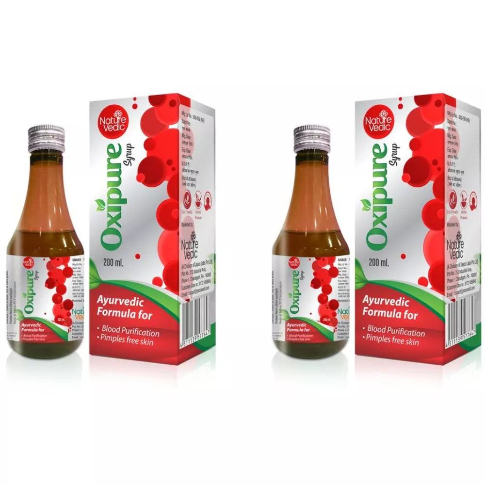 Nature Vedic Oxipure Syrup - 200 ml (Pack of 2) - Swadesii