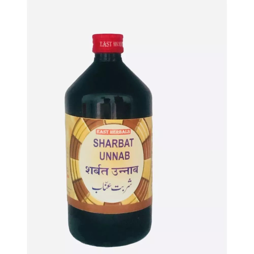 East Herbals Sharbat Unnab - 500 ml - Swadesii