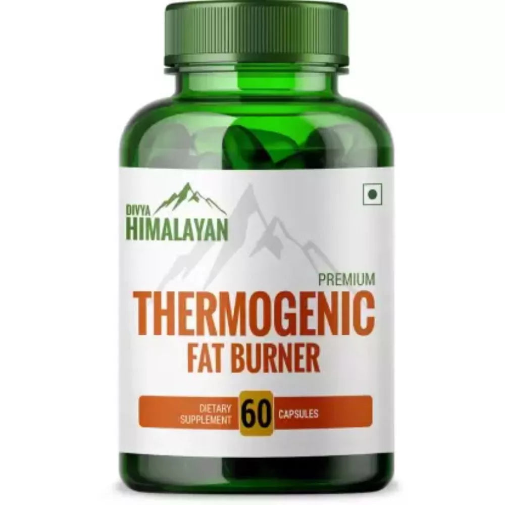 Divya Himalayan Thermogenic Fat Burner Capsules - 60 caps - Swadesii