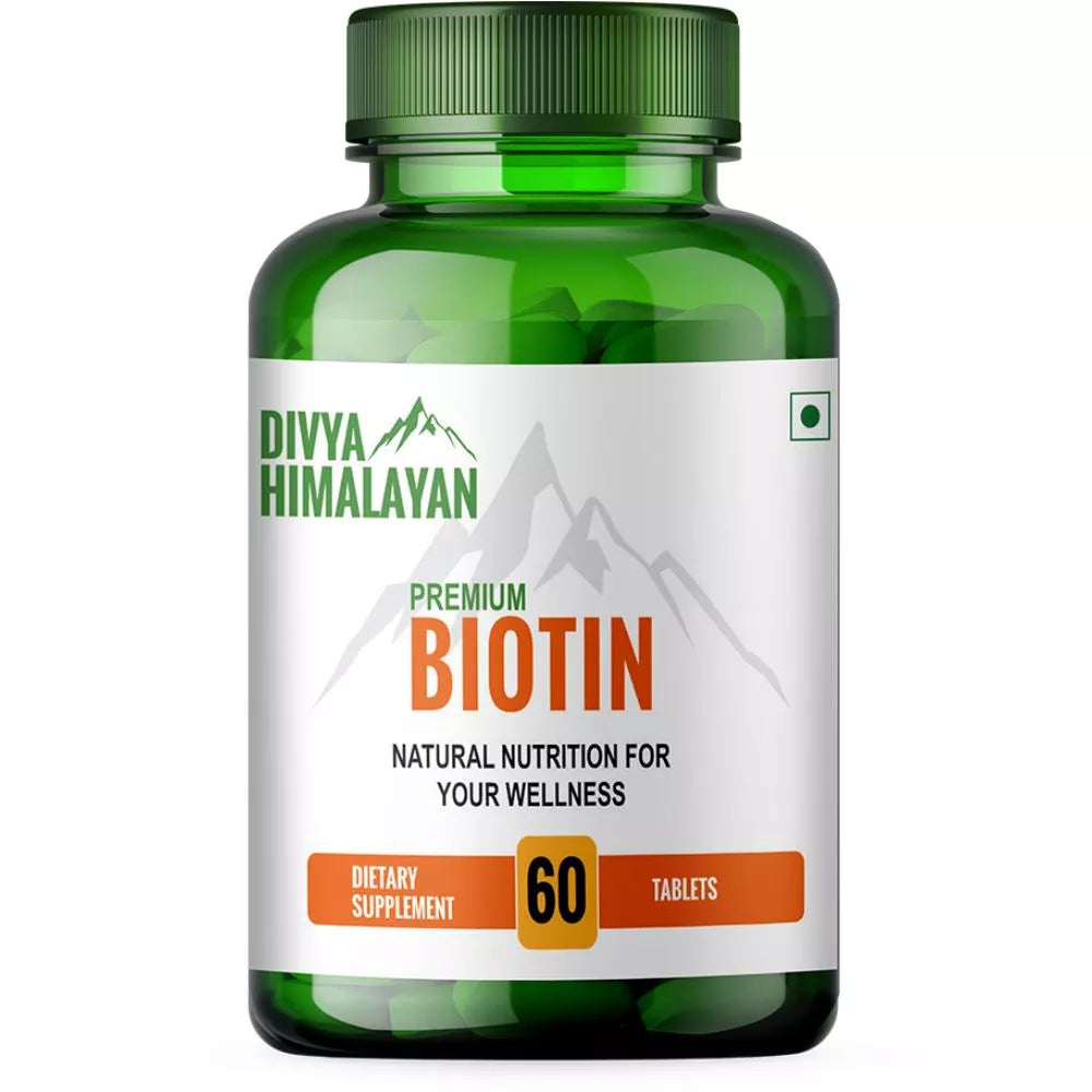Divya Himalayan Biotin Tablets - 60 tabs - Swadesii