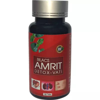 Rilacs Ayurveda Amrit Detox-Vati Tableets - 120 Tablets - Swadesii