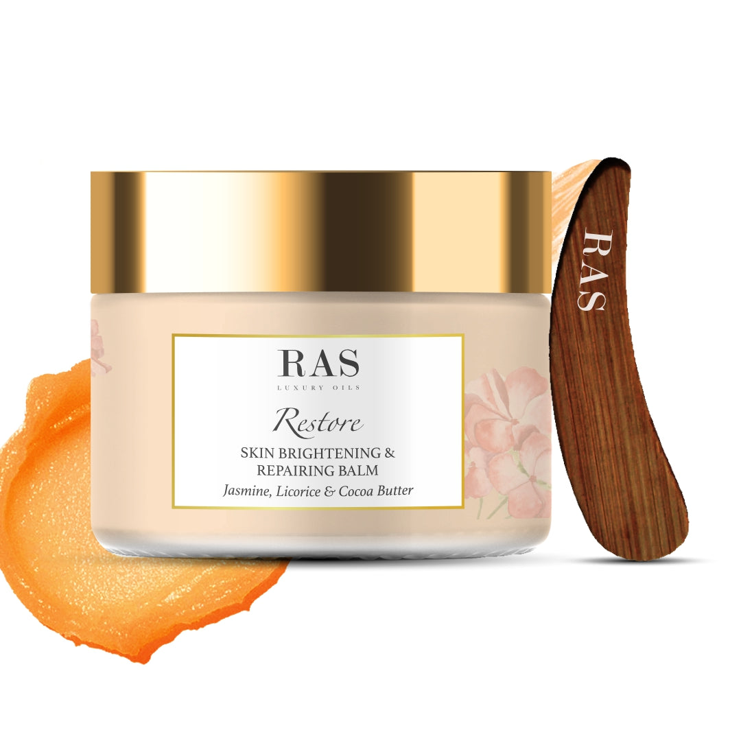 Ras Luxury Oils Restore Repairing & Brightening Skin Moisturizer Balm - Swadesii