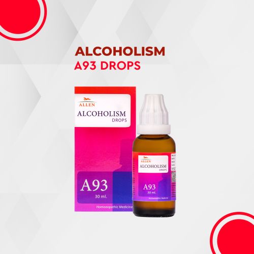 Allen Homeopathy A93 Alcoholism Drops - Swadesii