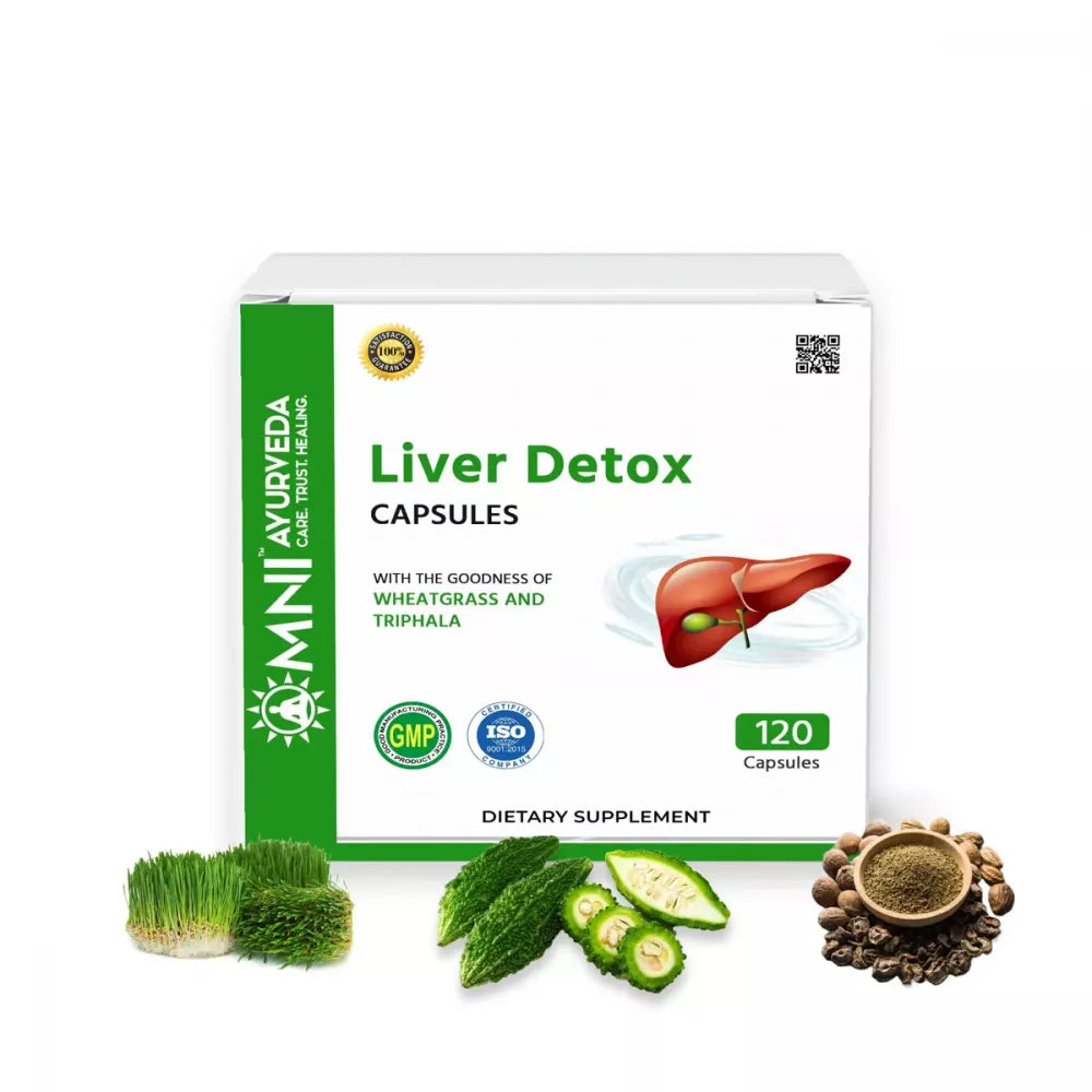 Omni Ayurveda Liver Detox - 120 caps - Swadesii