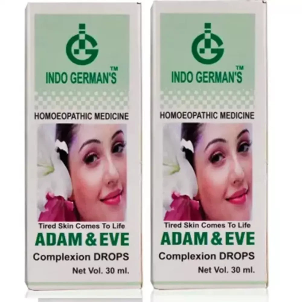 Indo German Adam and Eve Drops - 30 ml (Pack of 2) - Swadesii