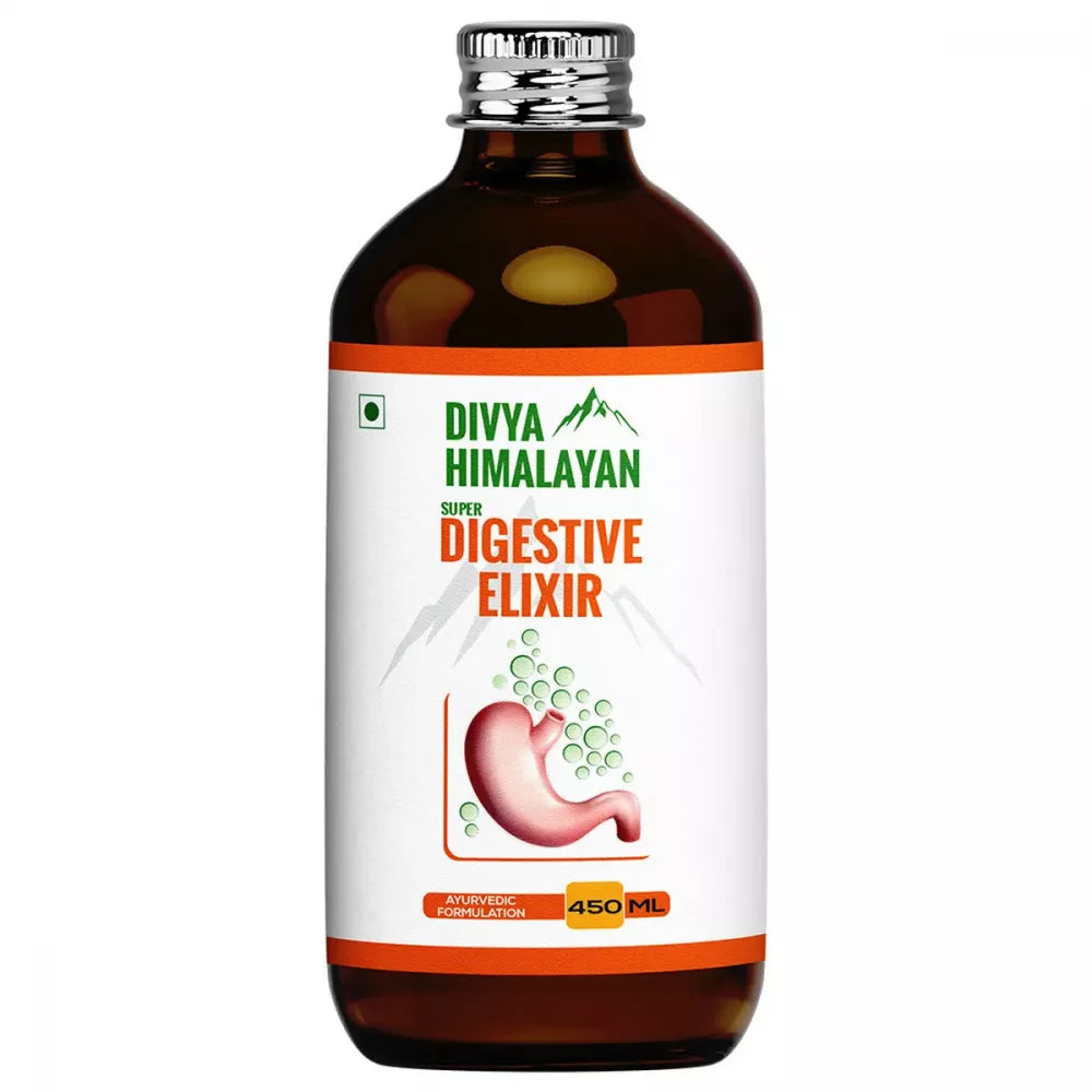 Divya Himalayan Digestive Elixir Syrup - 450 ml - Swadesii