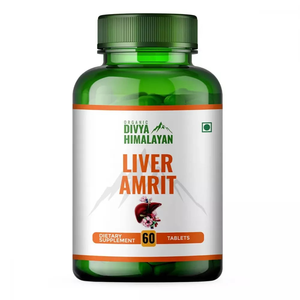 Divya Himalayan Liver Amrit Tablets - 60 tabs - Swadesii