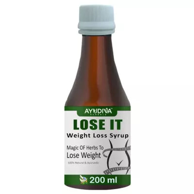 Ayudiva Herbals Lose It Weight Loss Syrup - 200 ml - Swadesii