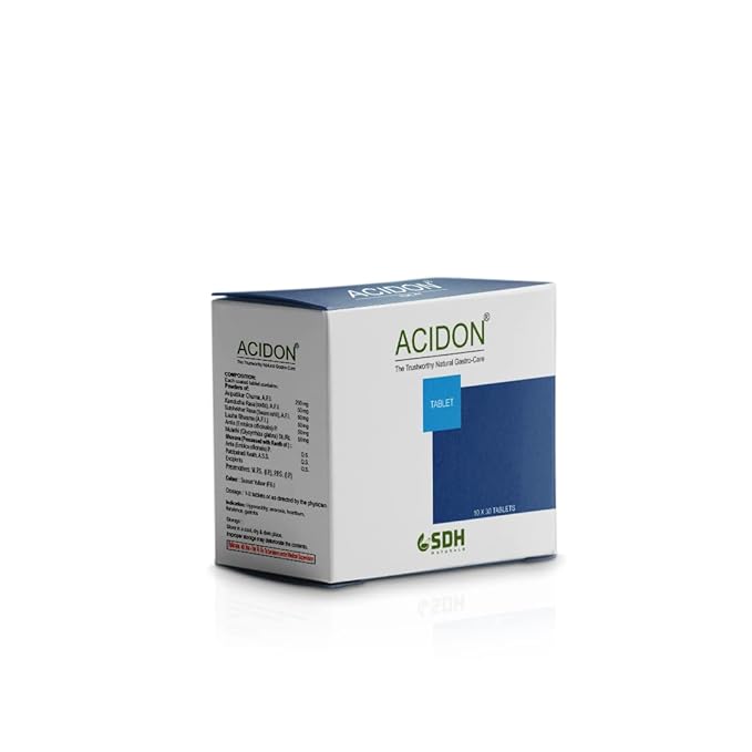 SDH Naturals Acidon Tablets - 30 Tablets - Swadesii
