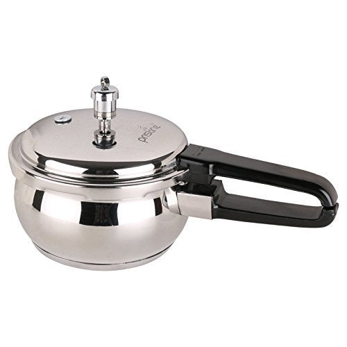 Pristine Stainless Steel Tri Ply Induction Base Outer Lid Handi Pressu ...