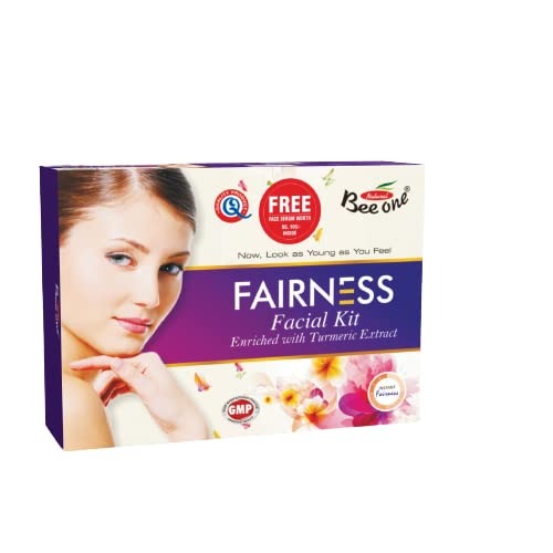 Bee One Complete 5 step Fairness Facial Kit for Radiance & Youthful Gl ...