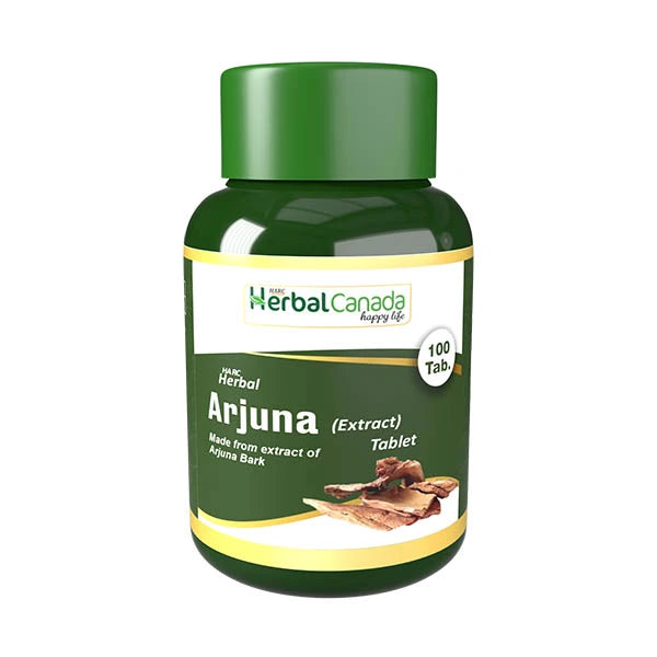 Herbal Canada Arjun Tablets - 100 - Swadesii