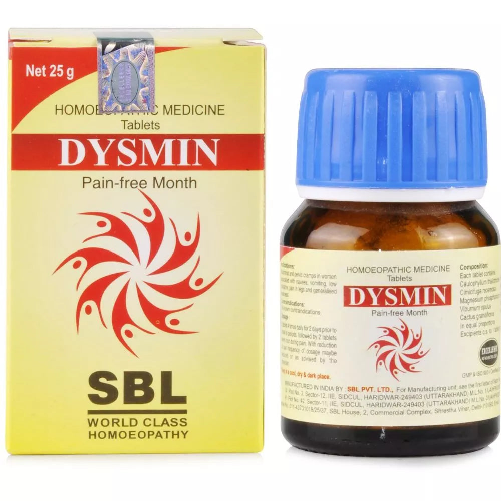 SBL Homeopathy Dysmin Tablets - Swadesii