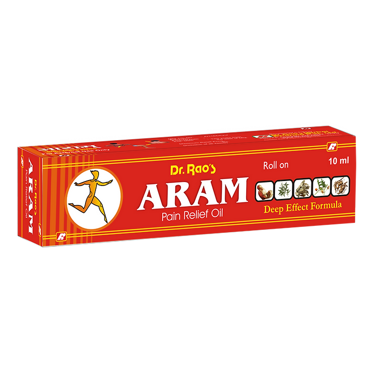 Dr. Rao's Aram Best Ayurvedic Body Pains Oil - Swadesii