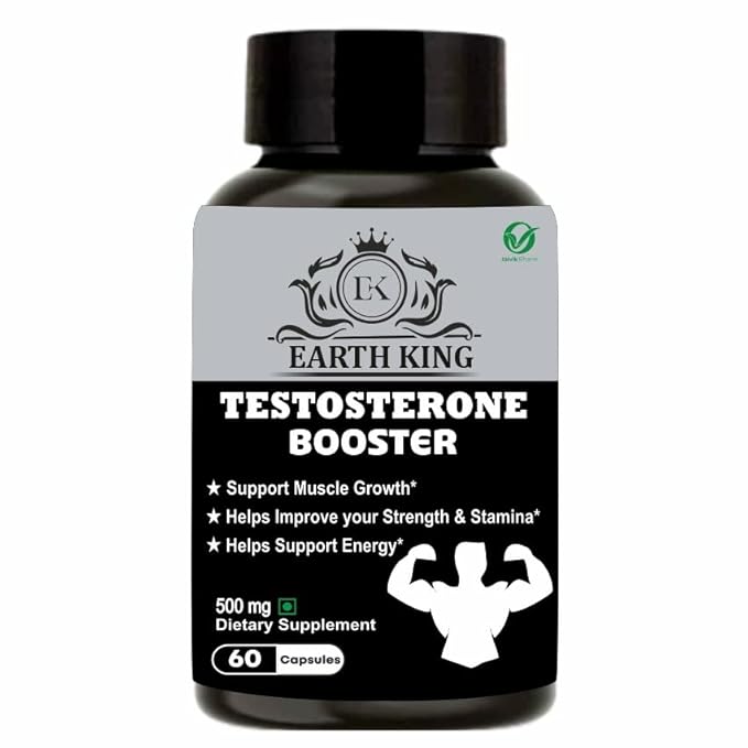 Earth King Testosterone Booster Capsule - 60 Capsules - Swadesii