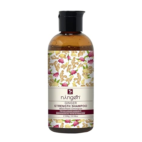 Ningen Ginger Hair Shampoo - 300 gms - Swadesii