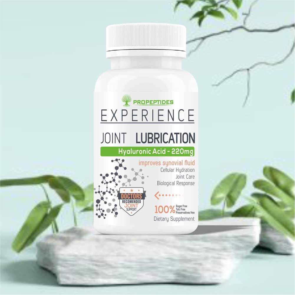 Propeptides Joints Lubrication Hyaluronic Acid 220mg Tablets - 60 Tabs ...