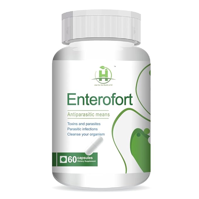 Healthy Nutrition Enterofort - 60 Capsules - Swadesii
