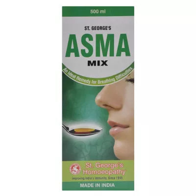 St. George Asma Mix Syrup - 500 ml - Swadesii