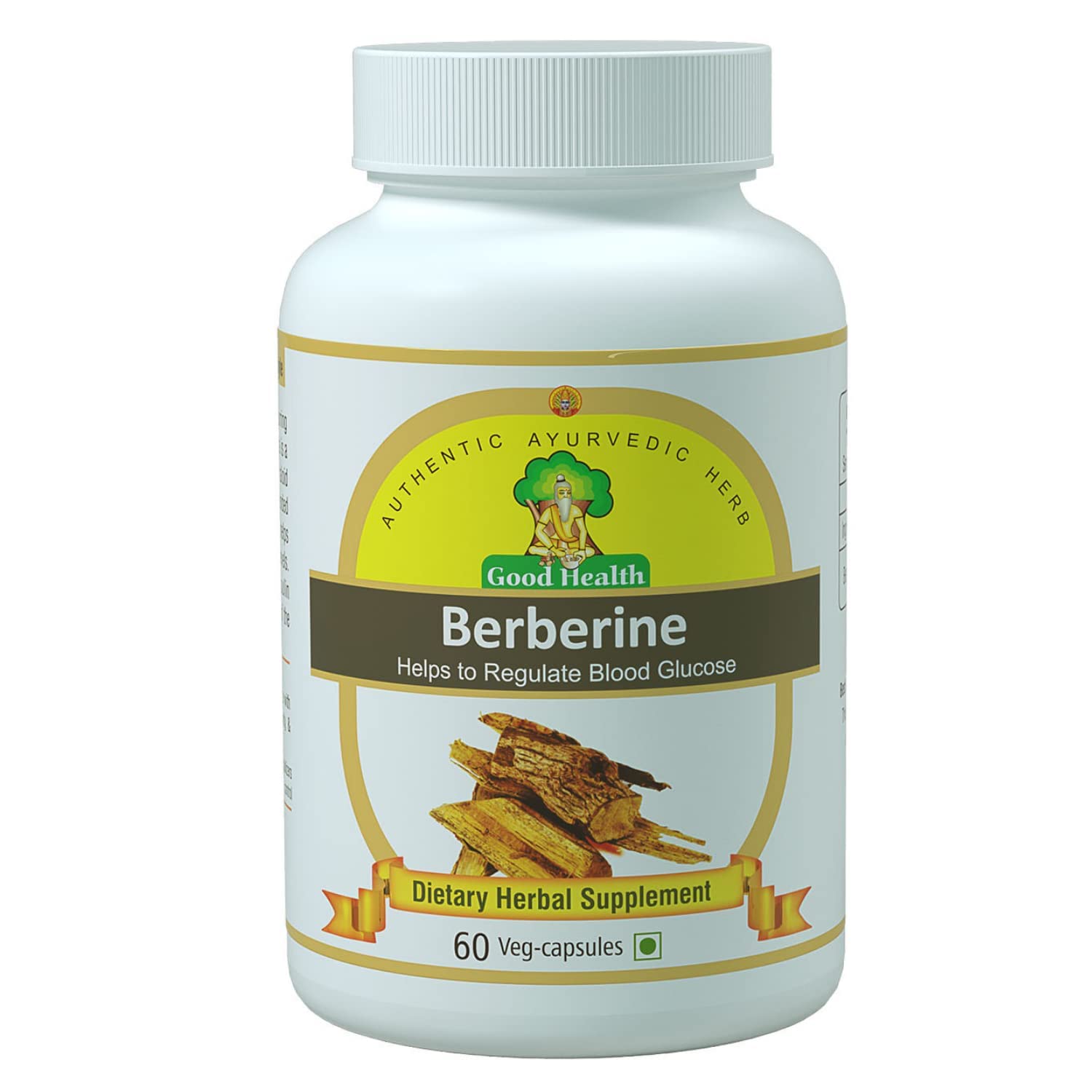 Good Health Berberine Natural - 60 caps - Swadesii