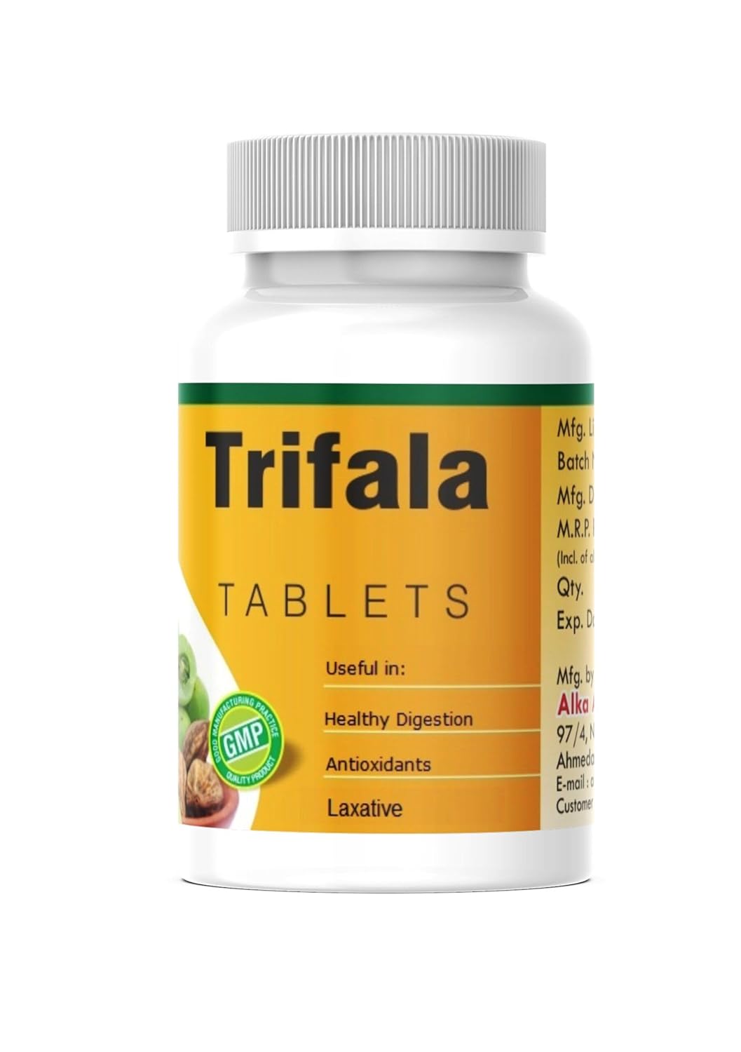 Alka Ayurvedic Trifala Tablet - 60 Tabs - Swadesii