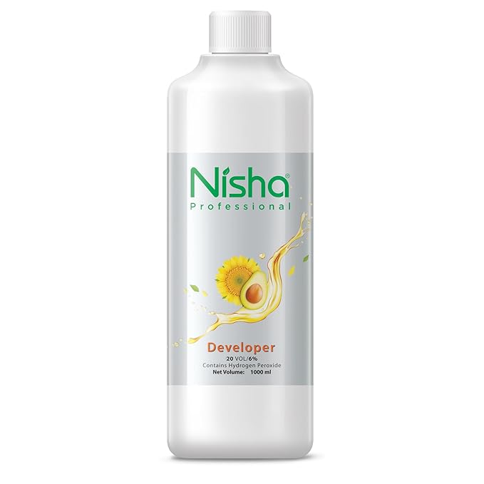 Nisha Professional Hair Color Developer 30 Volume 9% - 1 Litre - Swadesii