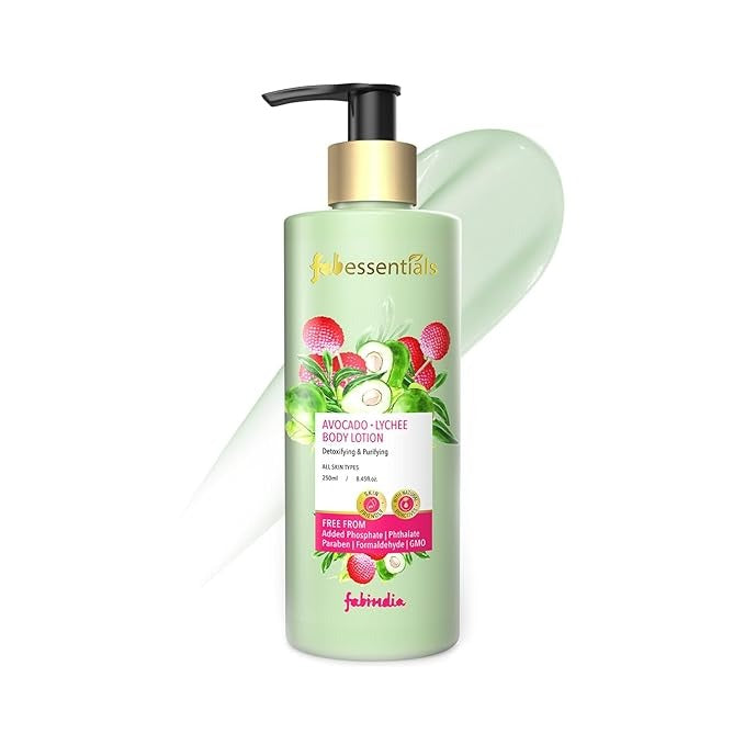 Fabessentials Avocado Lychee Body Lotion - 250 ml - Swadesii