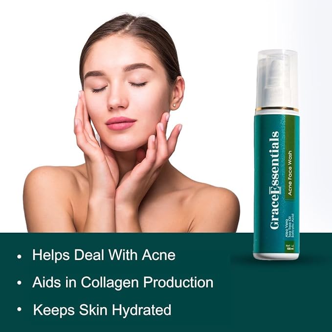 Grace Essentials Salicylic Acid Face Wash - 100 Ml - Swadesii
