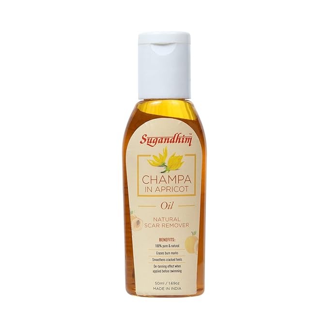 Sugandhim Champa In Apricot A Natural Skin Healer & Body Massage Oil ...