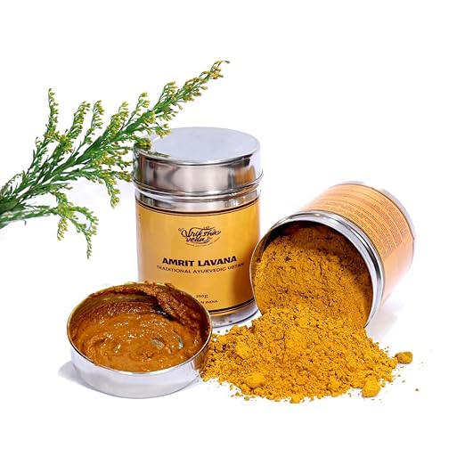 Vriksha Veda Amrit Lavana Traditional Ayurvedic Ubtan - 250 gms - Swadesii