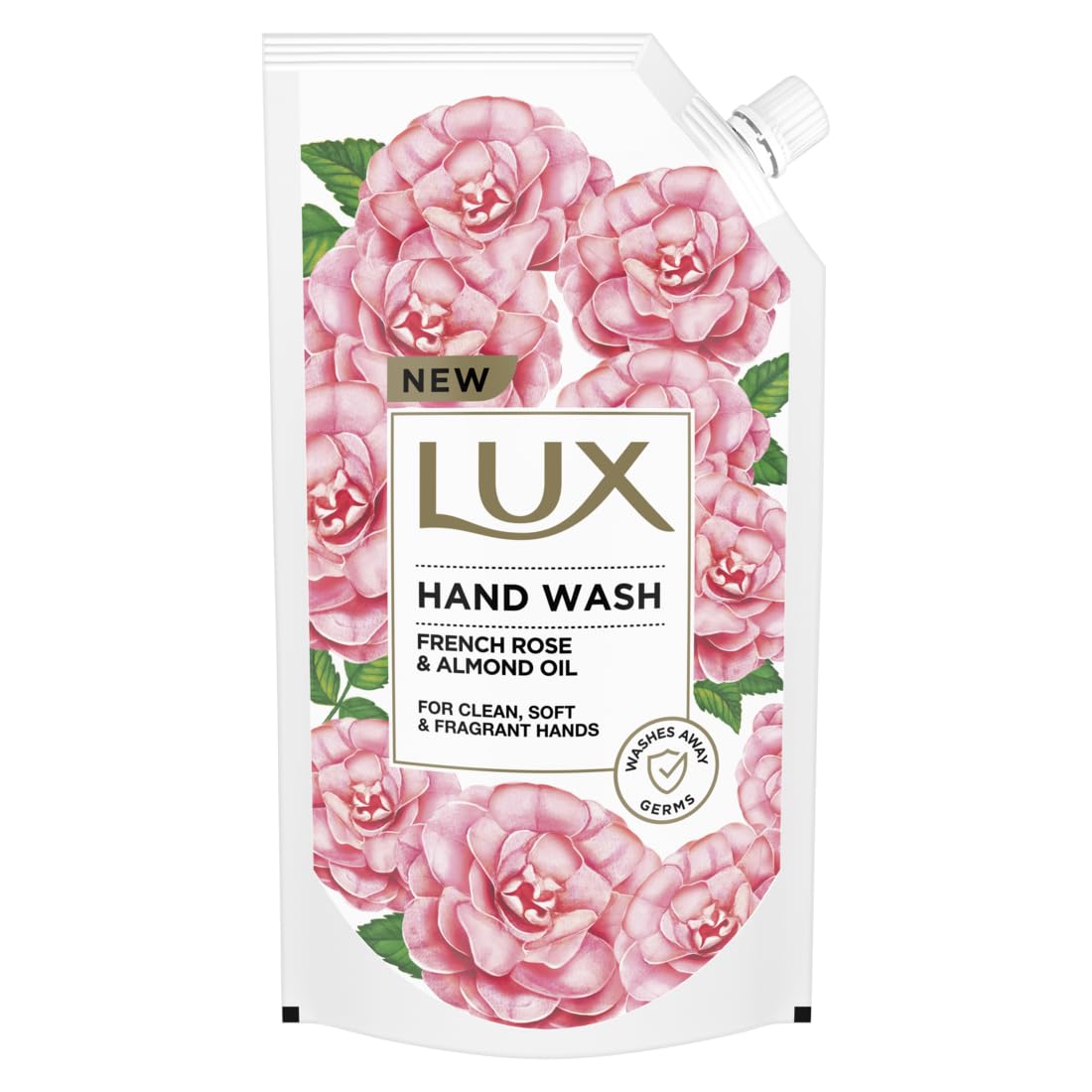 Lux Handwash with French Rose & Almond Oil - 675 ml - Swadesii