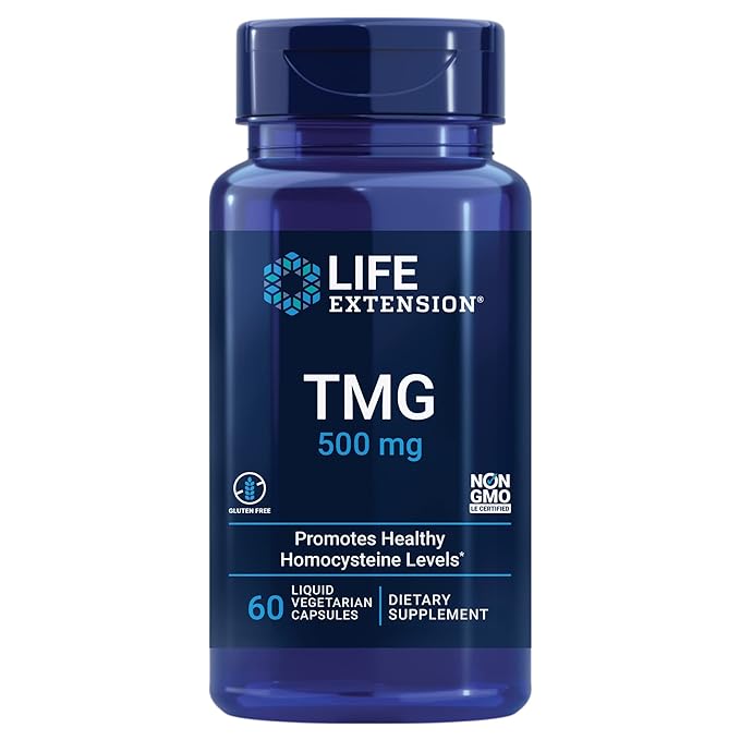 Life Extension TMG Liquid Vegetarian Capsules - 60 - Swadesii