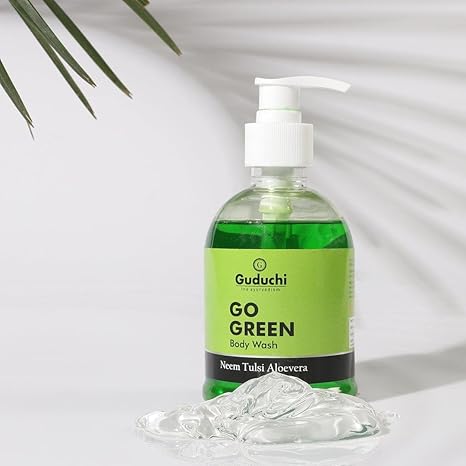Guduchi Ayurveda Go Green Body Wash - 300 ml - Swadesii