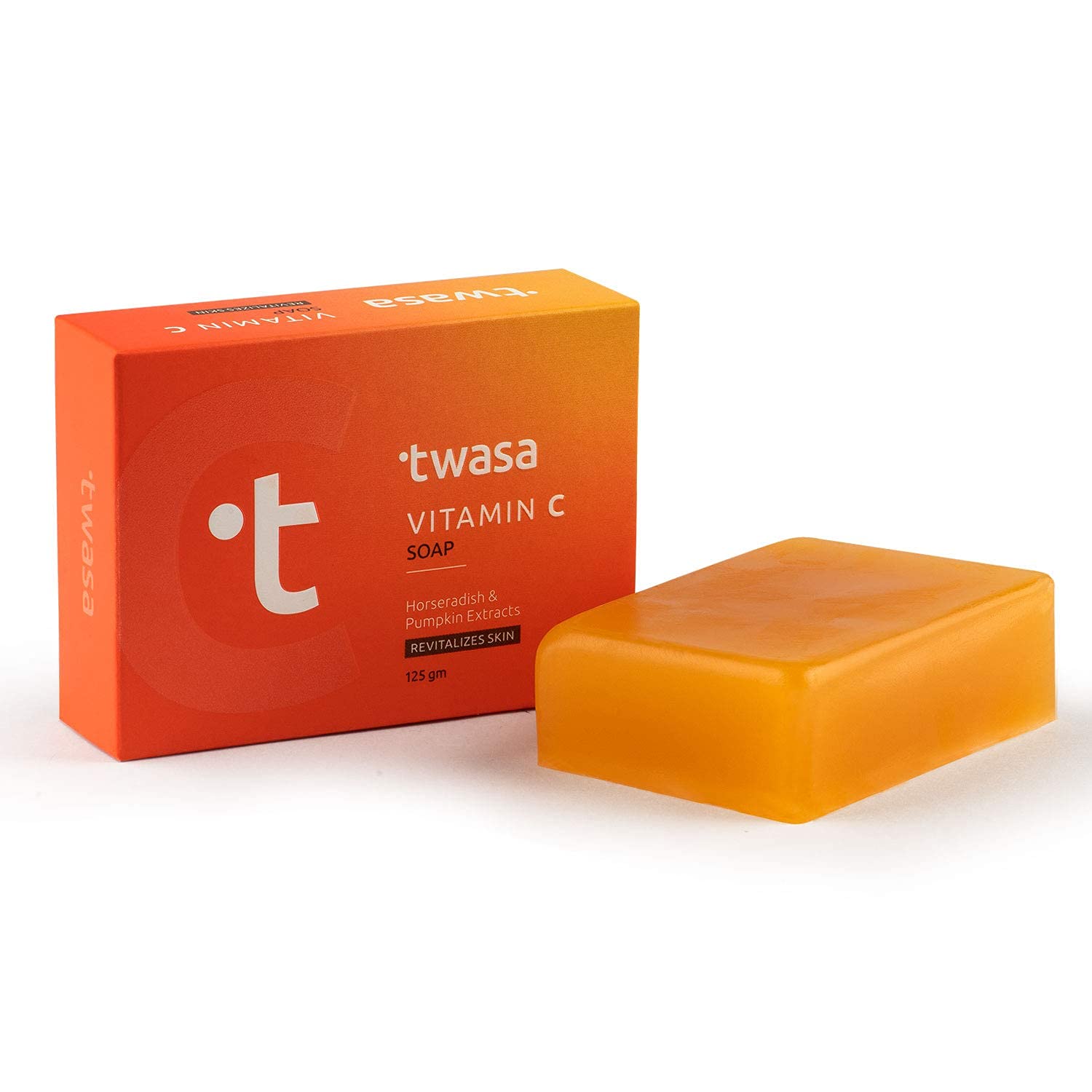 Twasa Vitamin C Exfoliating Skin Brightening Soap - 125 gms - Swadesii