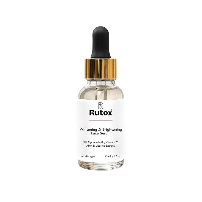 Rutox Whitening & Brightening Face Serum - 30 ml - Swadesii