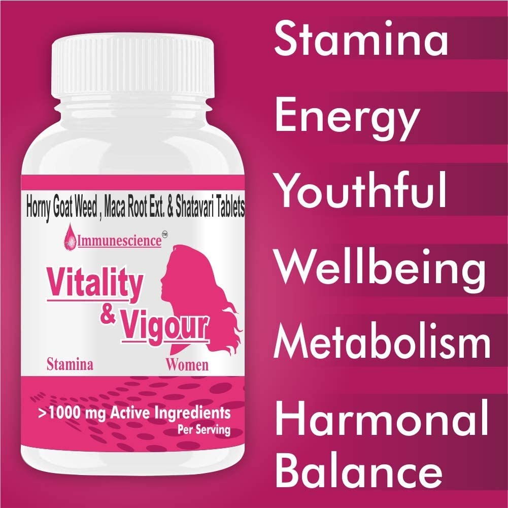 Immunescience Vitality Tablets - 60 tabs - Swadesii