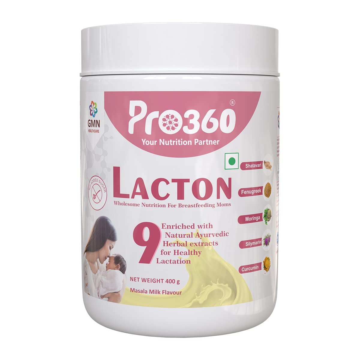 Pro360 Lacton for Breastfeeding and Lactating Mothers Milk Supplement - Swadesii