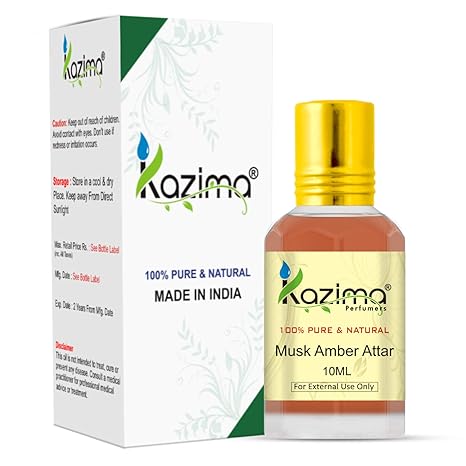 Kazima Musk Amber Attar Perfume - Swadesii