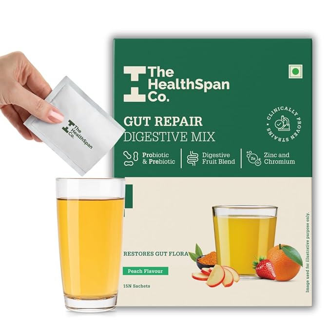 The Healthspan Co. Gut Repair Digestive Supplement - 15N Sachets - Swadesii