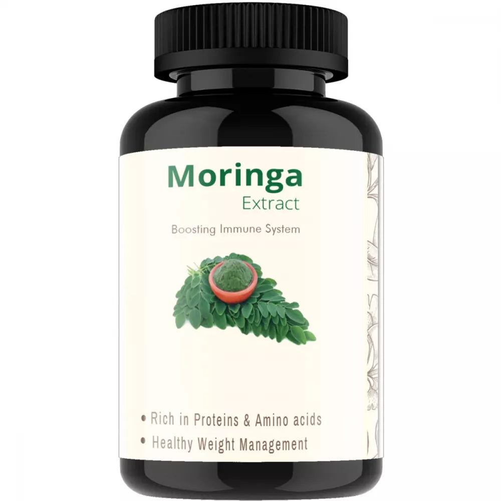 Vitaminhaat Moringa Extract Rich In Proteins 500 Mg Capsules - 75 caps ...