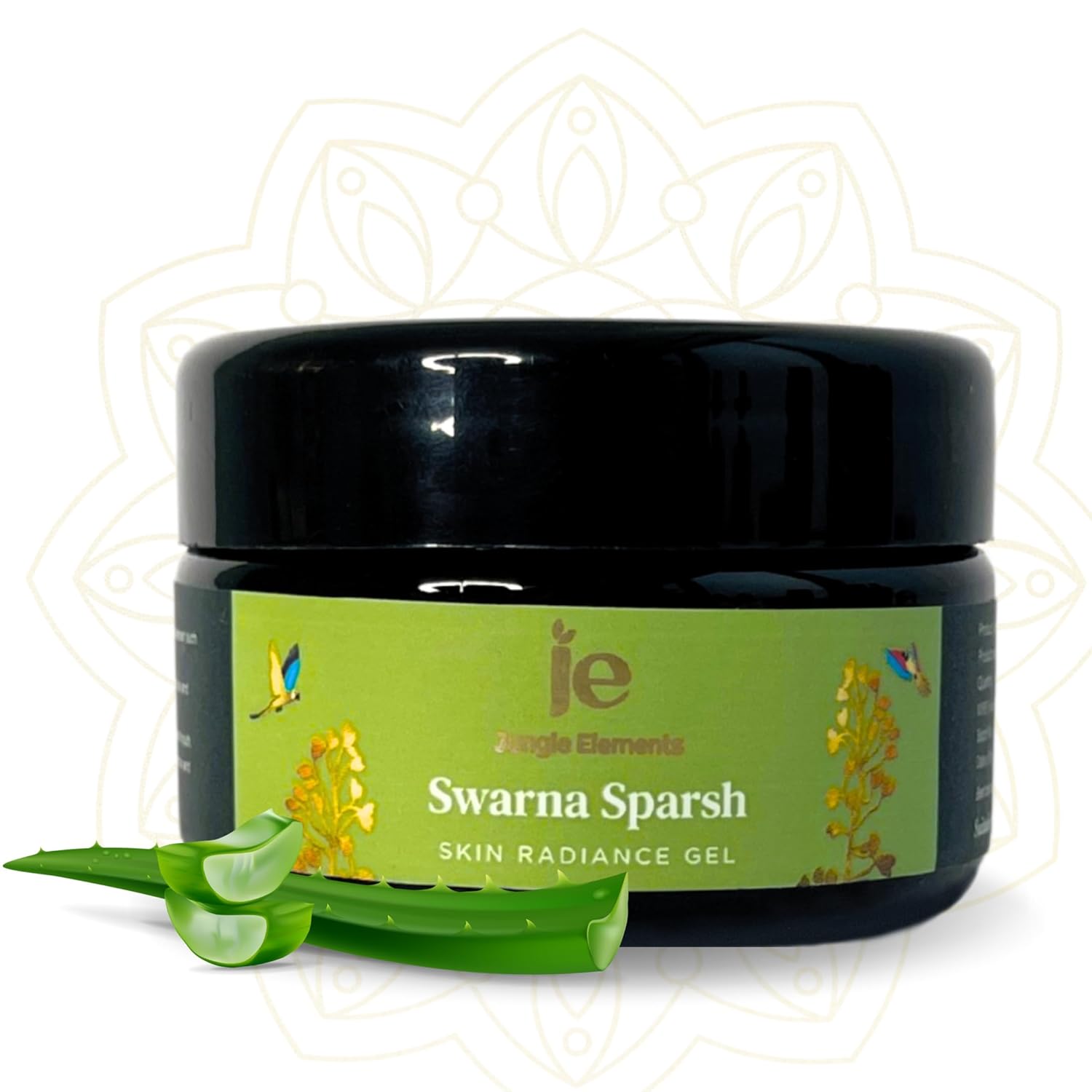 Jungle Elements Swarna Sparsh 24K Gold Radiance Gel - 25 gms Each (Pac ...