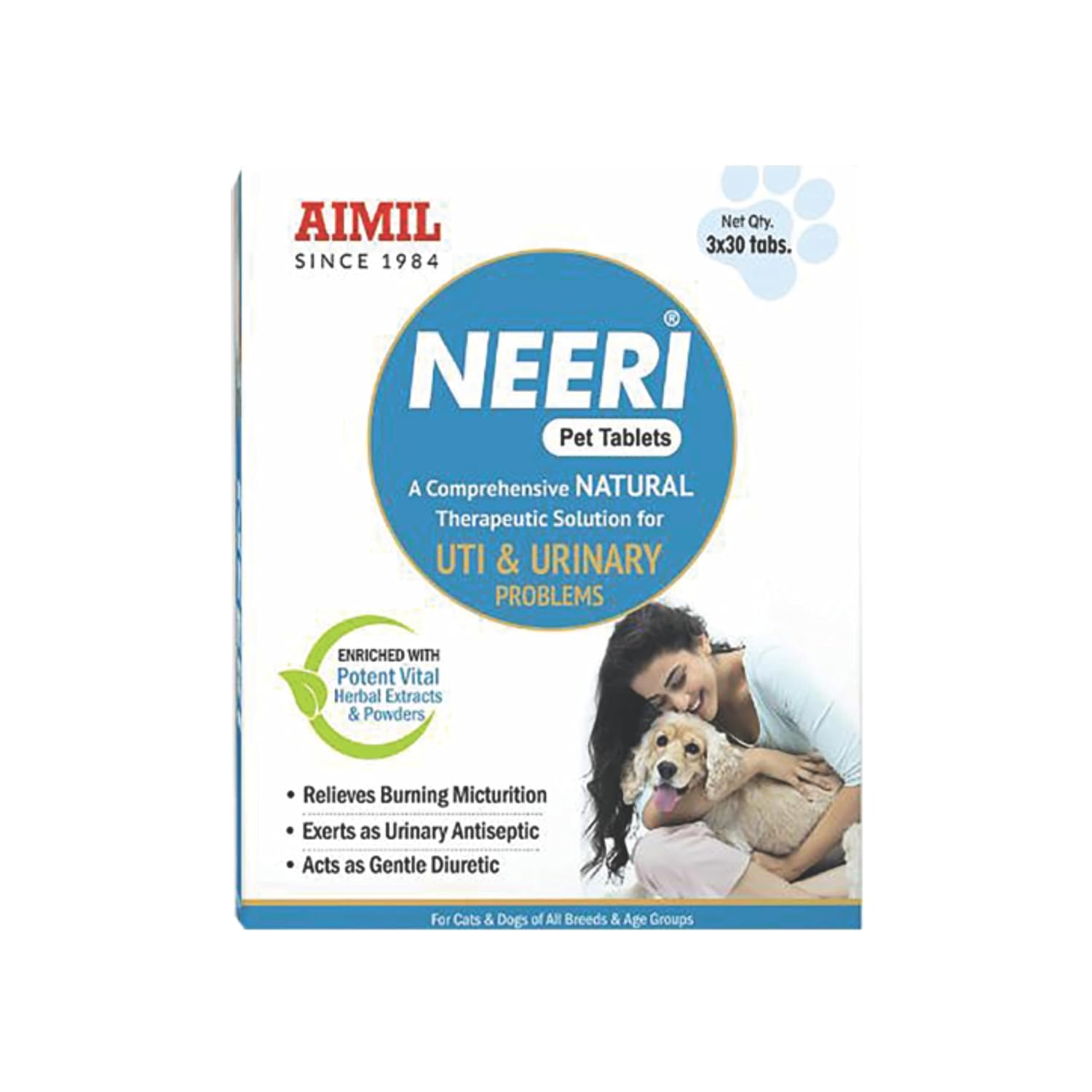 Aimil Neeri Pet Tablets | 30 Tablets - Swadesii
