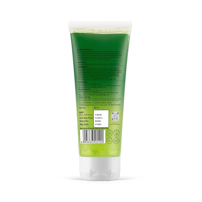 Botanic Hearth Neem, Cica & Salicylic Acid Cleanser Face Wash - 100 ml ...