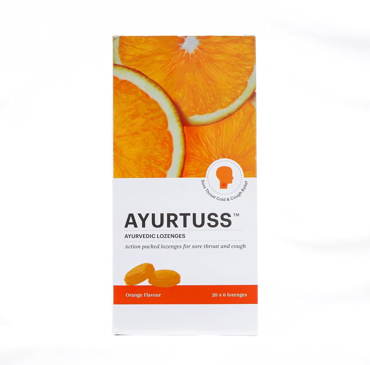 Forest Secrets Ayurtuss Ayurvedic Lozenges Orange - 120 Tablets - Swadesii